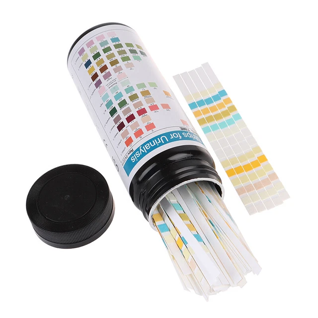 URS-14 100-STRIP URINALYSIS Reagent Test Paper Urine PH Test Strips cAC ...