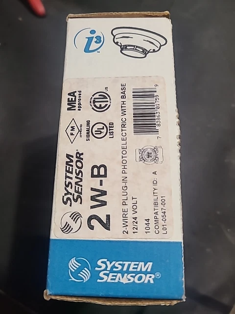 SYSTEM SENSOR 2W-B Photoelectric i3 Series Smoke Detector - 2-Wire $40. ...