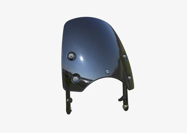 GENUINE DART CLASSIC S3 Flyscreen- Royal Enfield Super Meteor 650 ...