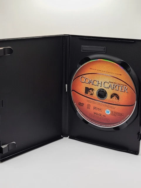 COACH CARTER (DVD, 2005, Full Screen Collection) TESTED AND WORKS ...