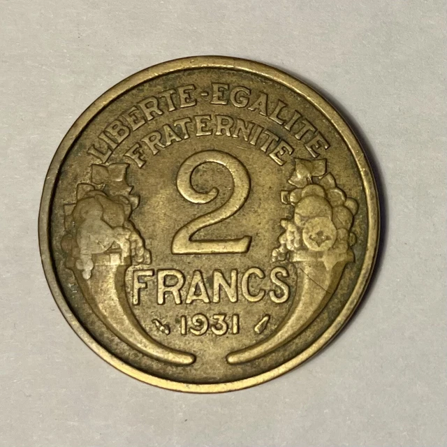 RARE 2 FRANCS 1931 TTB Morlon Rechercher EUR 2,00 - PicClick FR