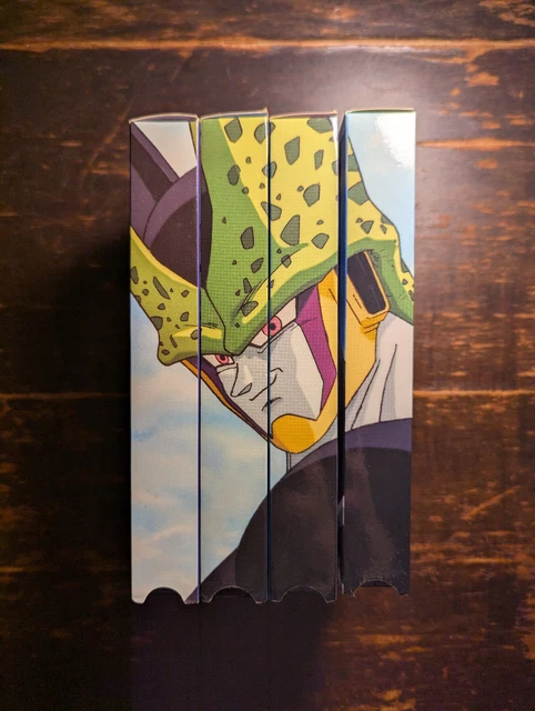 DRAGON BALL Z Perfect Cell Saga VHS uncut set No BOX 4 Cassettes £13.27 ...