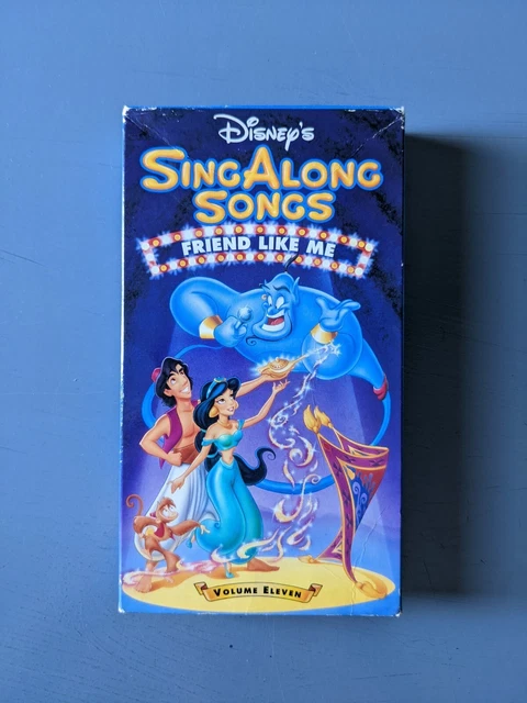 DISNEY'S SING ALONG Songs Volume 11: Friend Like Me (VHS) £3.88 ...