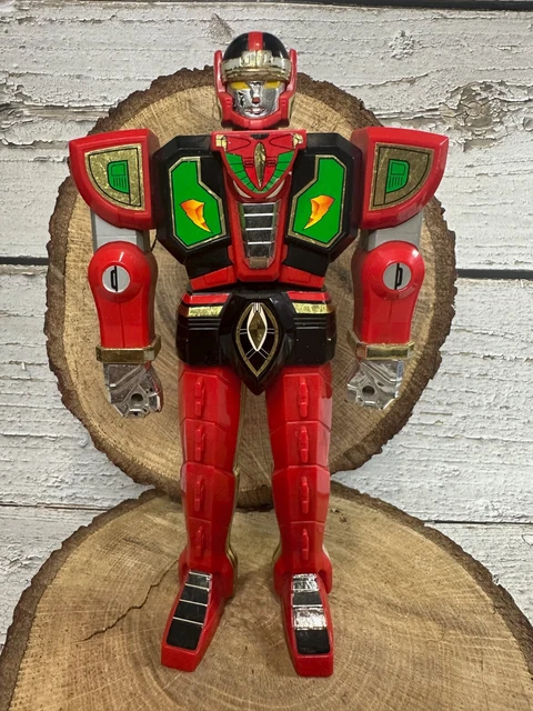 MMPR MIGHTY MORPHIN Power Rangers Red Dragon Thunderzord 1994 Bandai 8 ...