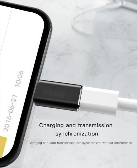 TYPE C FEMALE to 8 Pin Male Charger Adapter For Apple IPhone Ipad $4.75 ...