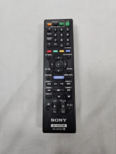 SONY RM-ADP054 AV System Remote Control Genuine Original £14.99 ...
