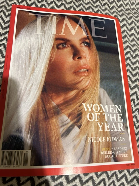 TIME MAGAZINE MARCH 2025 Women of The Year Nicole Kidman Brand New Uk Edition £9.04 - PicClick UK