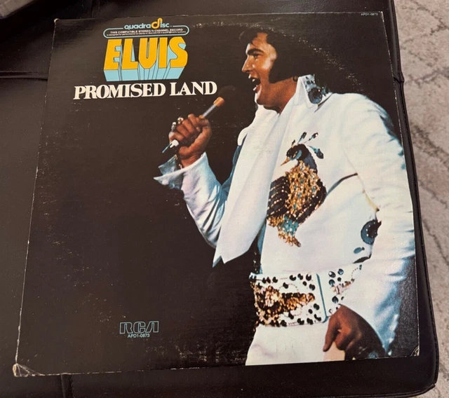 ELVIS PRESLEY - Promised Land , Quadraphonic LP ~ Orange Label , 1974/ ...