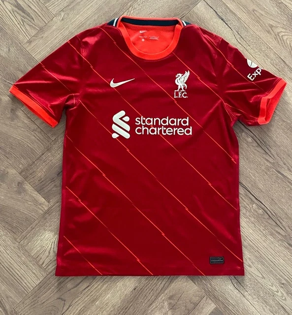 LIVERPOOL NIKE HOME Shirt 2021/2022 - Size Adult Large £19.99 - PicClick UK