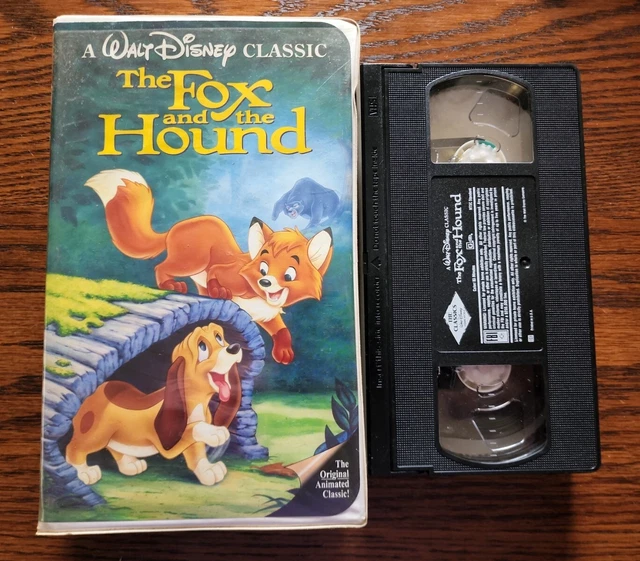 THE FOX AND The Hound Walt Disney Classic VHS Tape 1994 Black Diamond ...