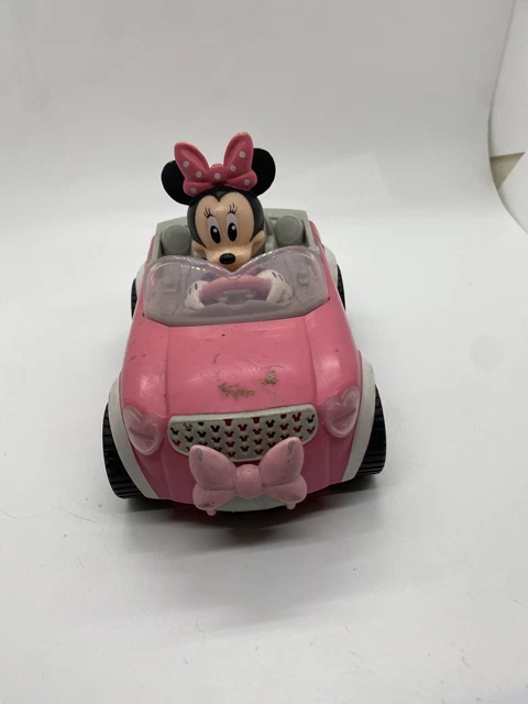 DISNEY MINNIE MOUSE Pink Car Mickey Mouse Clubhouse RC No Remote IMC ...