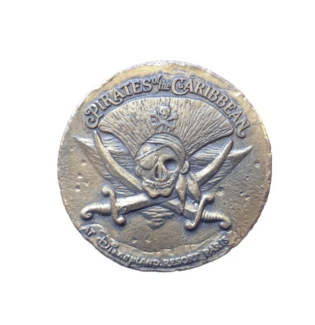 *HH* MEDAGLIA MONETA pirati dei caraibi pirates of the caribbean disney ...