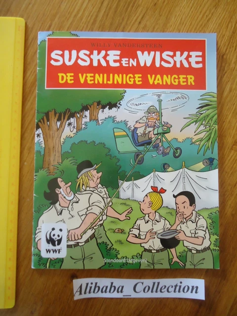 BD SUSKE EN Wiske Venijnige Vanger Wwf Vandersteen Stickers Strip ...
