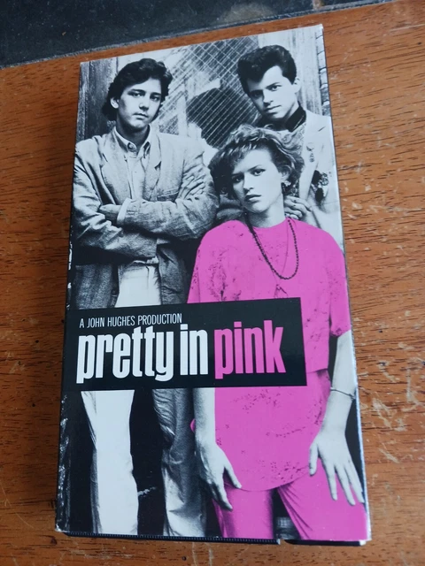 PRETTY IN PINK-VHS -Molly Ringwald, Andrew McCarthy,Jon Cryer,Ex 1986 ...