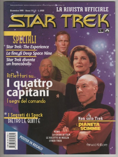 STAR TREK LA rivista ufficiale FANUCCI N.12 inside magazine I 4 ...
