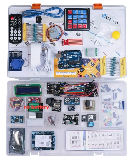 ELEGOO ARDUINO UNO R3 Project Most Complete Starter Kit with Tutorial ...