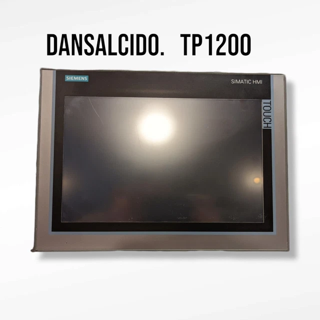 SIEMENS SIMATIC HMI TP1200 Comfort Panel 6AV2 124 0MC01 0AX0 ...