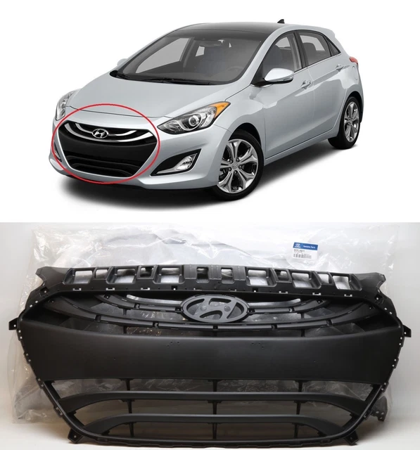 2013 2014 2015 ELANTRA GT Hatchback Front Bumper Grille Genuine Hyundai i30 125.00 PicClick