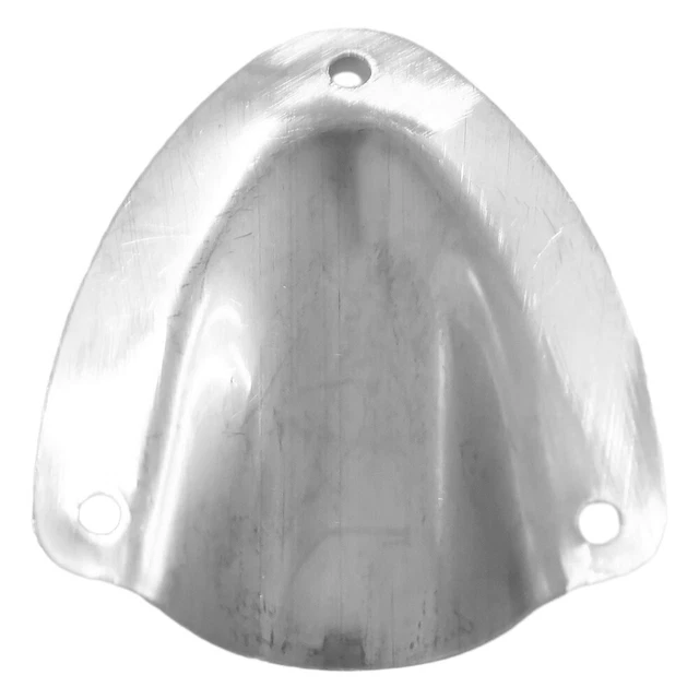 POLISHED STAINLESS STEEL Midget Clam Shell Vent Cover for Bearing ...