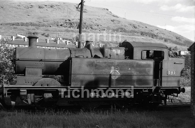 ABERCYNON EX TVR Class A 0-6-2T 381 5.6.57 35mm Railway Negative RN392 ...