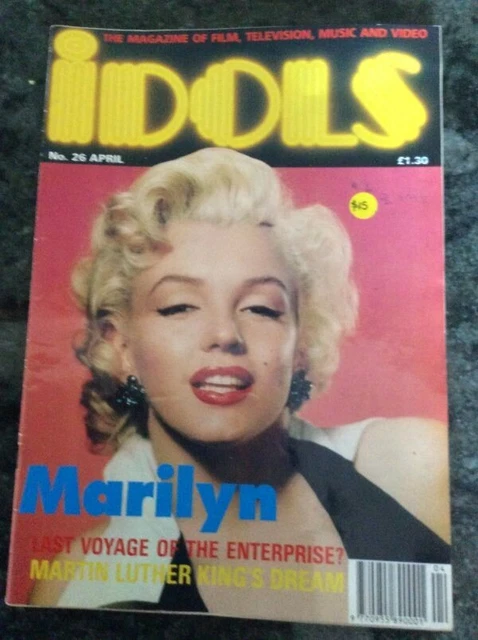 IDOLS MAGAZINE MARILYN Monroe, Last Voyage Enterprise, Brenda Lee ...