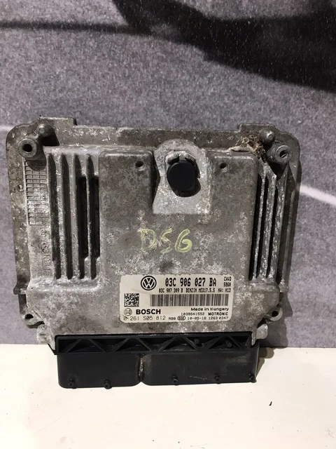 2011 VOLKSWAGEN GOLF MK6 1.4TSI ECU Engine Control Unit 03C906027BA £155.00 - PicClick UK