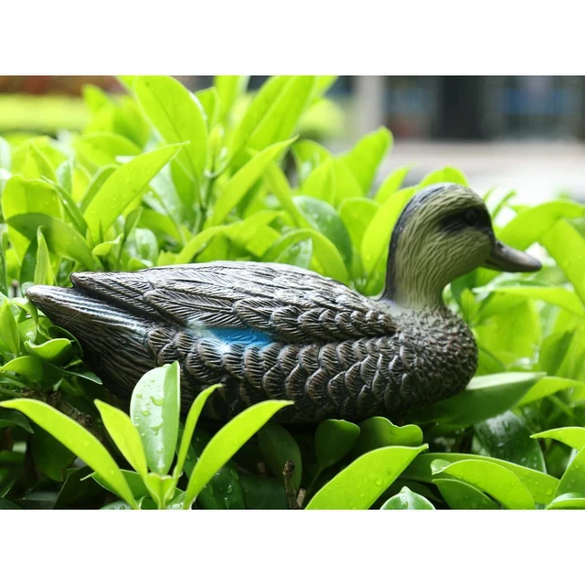 ARTIFICIAL MANDARIN DUCK Garden Lawn Statue Model Also For Hunting £9. ...