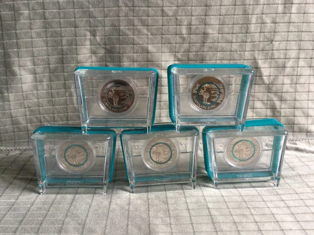 5 EURO 2020 Subpolare Zone Spiegelglanz "ADFGJ“ Komplettsatz Original ...