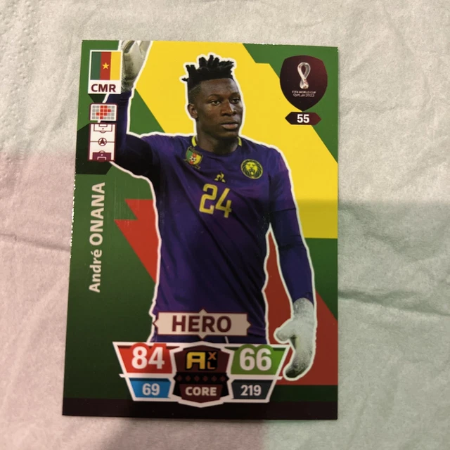FIFA WORLD CUP qatar 2022 André Onana HERO card # 55 new Condition EUR ...