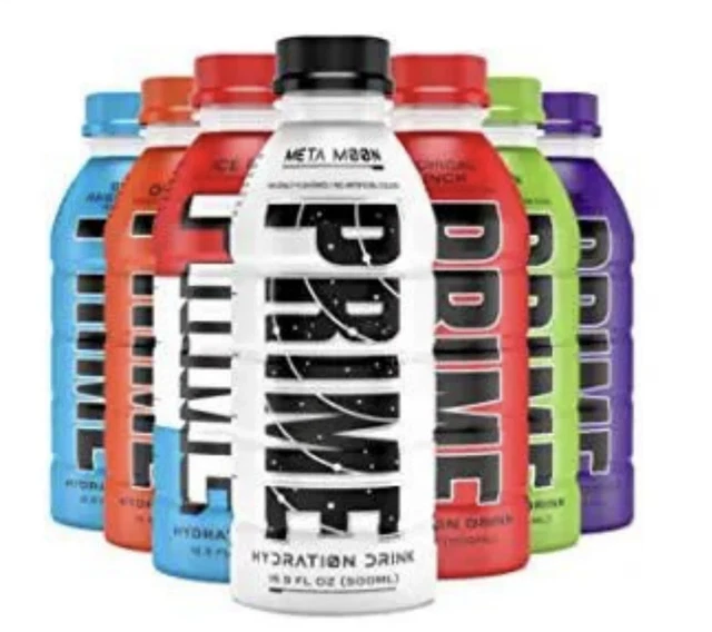 PRIME HYDRATION DRINK By LOGAN PAUL x KSI -EMPTY BOTTLES Blue Raspberry ...