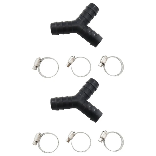 Y SHAPED WASHING Machine Drain Hose Extension Pipe For Double Device ...