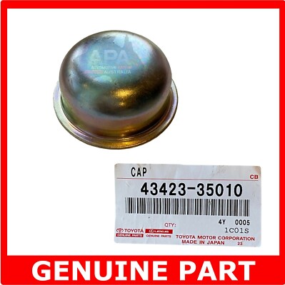 GENUINE TOYOTA LANDCRUISER 60 70 80 100 Series Hilux Front Axle Hub Grease Cap EUR 15,36 ...