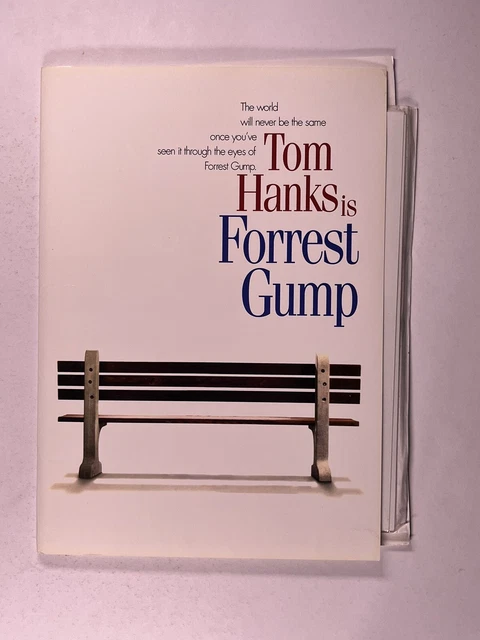 FORREST GUMP PRESS Kit Tom Hanks Robin Wright Original Notes Promo ...