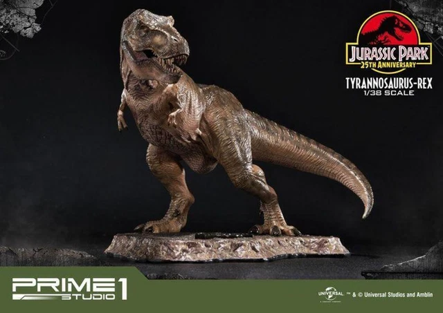 FIGURINE DE COLLECTION Jurassic Park T. Rex Prime à l'échelle 1/38 ...