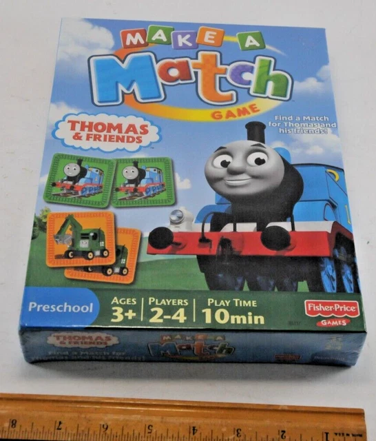 THOMAS & FRIENDS Make A Match Game Preschool Kid's Game Sealed NEW £8. ...
