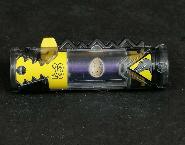 POWER RANGERS DINO Charge #23 Futabasaurus Yellow Charger Energem ...