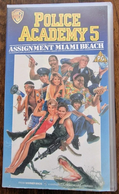 POLICE ACADEMY 5 - Assignment Miami Beach - PAL VHS Video Tape. £3.00 ...