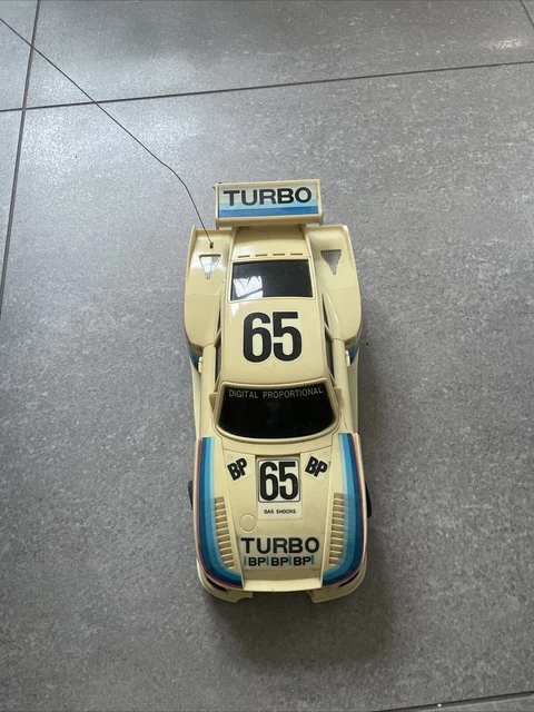 VINTAGE RADIO SHACK Porsche 935 K-3 Remote Control Car 1980s Retro £19. ...