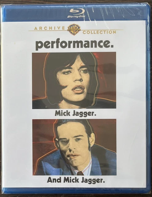 PERFORMANCE (CAMMELL, ROEG, 1970) Warner Archive Blu-ray **NEW** Mick ...