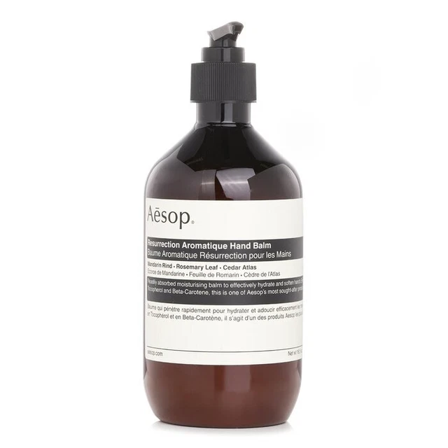 AESOP RESURRECTION AROMATIQUE Hand Balm 500ml #usau $208.95 - PicClick AU