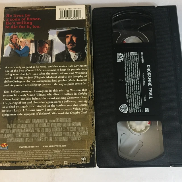 CROSSFIRE TRAIL TOM Selleck VHS Tape Ships With Tracking $12.10 ...