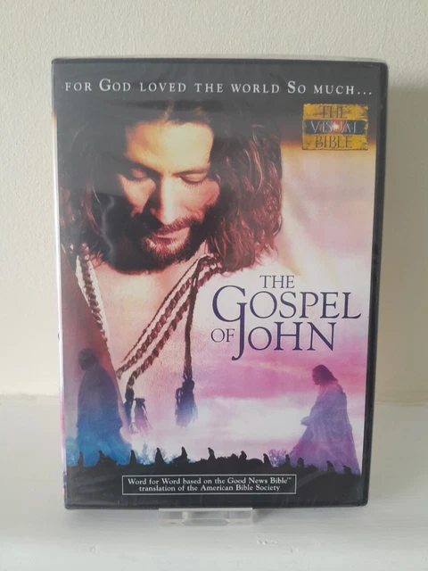 THE GOSPEL OF John, The Visual Bible DVD, NEW, REGION UNKNOWN READ ...
