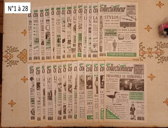 LA VIE DU collectionneur du N°1 à N°28 du 3 octobre 1991 au 17 décembre ...
