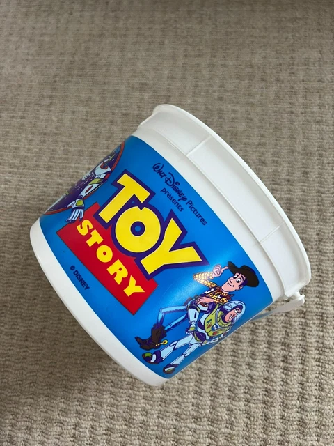 RARE VINTAGE 1995 Original Toy Story Movie - Popcorn Bucket Tub Disney ...