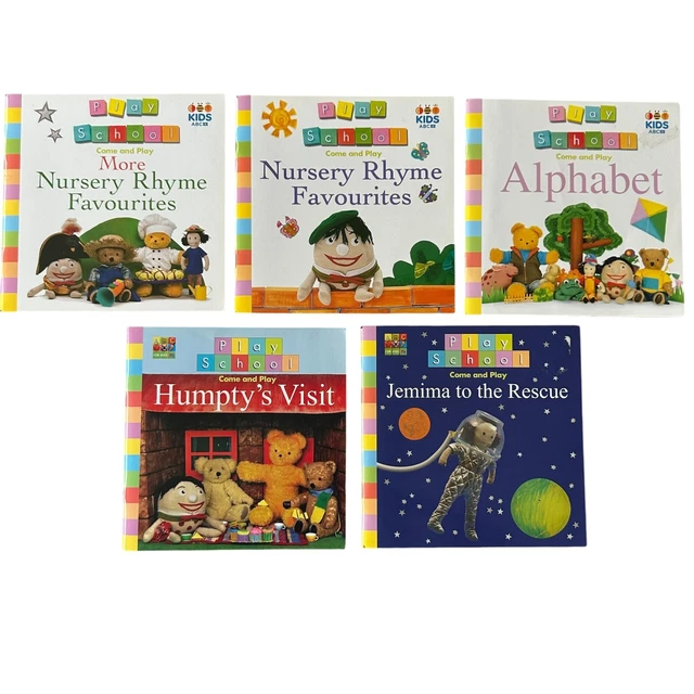 PLAY SCHOOL COME and Play ABC KIDS Children’s Book Bundle 5x VGC FREE ...