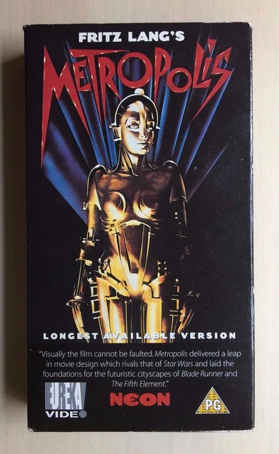 METROPOLIS - FRITZ Lang - Vhs Video £8.51 - PicClick UK