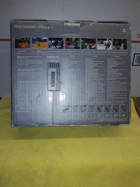 SONY PLAYSTATION 1, PS1, PSONE SCPH-101,Console,Gray Box,Cords,ManuaL,Controller EUR 102,95 ...