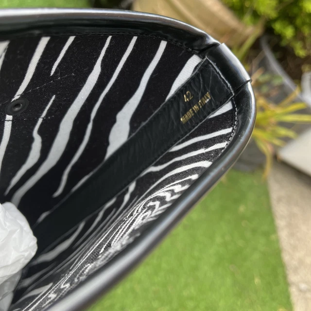 VERSACE LOGO RAIN Boots- Size 42 EU (8 UK) RRP £849 Wellington Festival ...