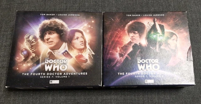 DOCTOR WHO FOURTH Doctor Adventures Series 7 Volume 1 & 2 Big Finish CD ...