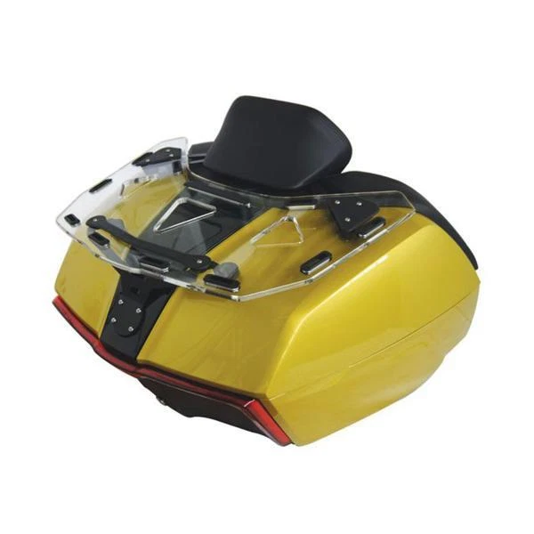 PLAQUE TOP CASE Isotta Plexy Fumé clair BMW K1600 Grand America 2017-24 ...